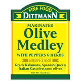 Fine Food Dittmann Mediterranean Olive Medley (pitted) Marinated with ...