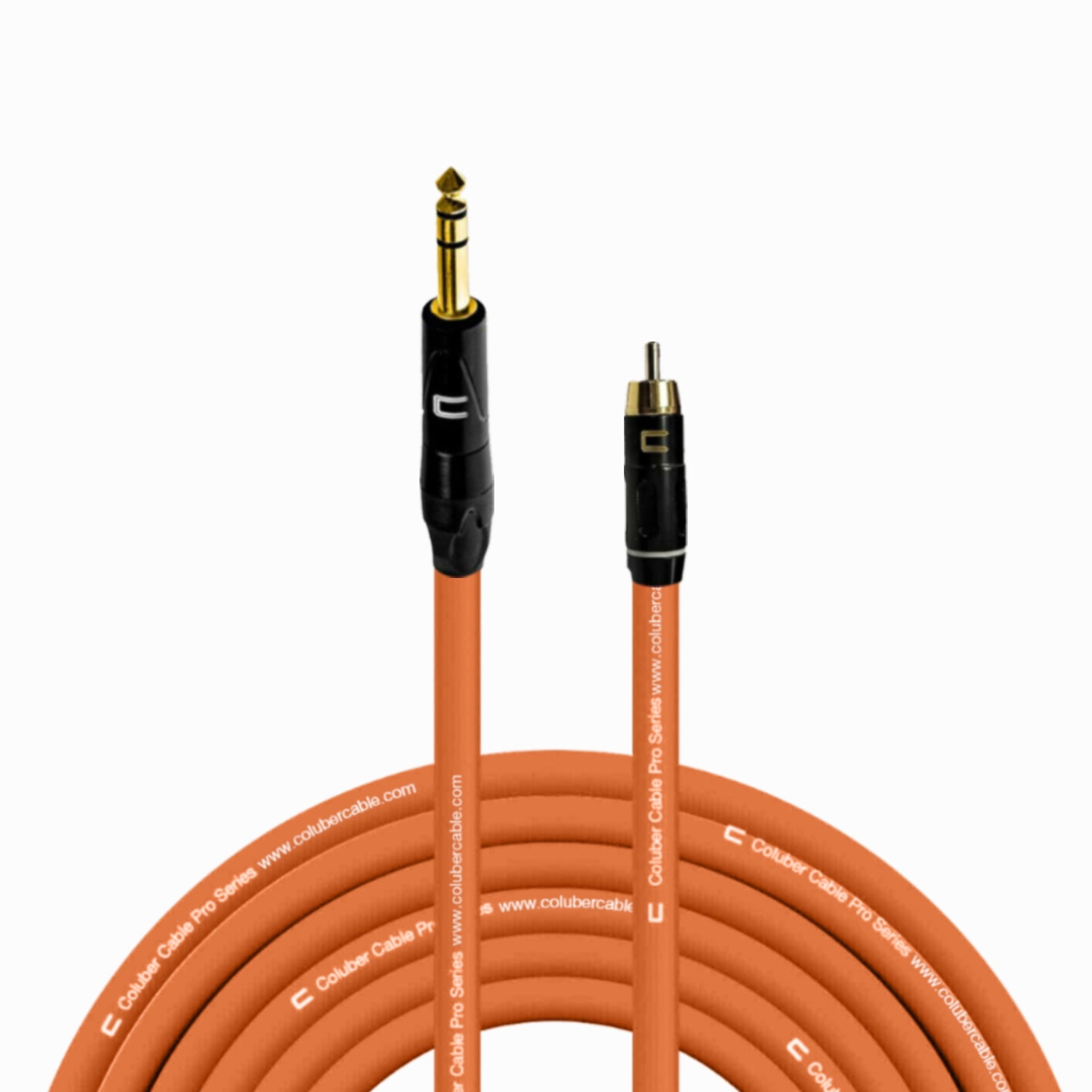 Coluber Cable Balanced 1/4" TRS Male - RCA Male - Pro 3-Pin Audio ...