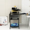 Natwind 3 Tier Movable DIY Heat Press Machine Stand & 20'' Heavy Duty ...