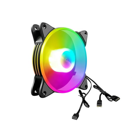 Coiry COOLMOON 12cm 5V PWM Cooling Fan Desktop PC Case ARGB CPU ...
