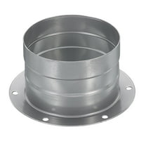 Uxcell 4" Duct Connector Flange Straight Pipe Flange Duct Mounting ...
