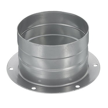 Uxcell 4" Duct Connector Flange Straight Pipe Flange Duct Mounting ...