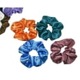 40 count Hair Silk Scrunchies Satin Elastic Hair Bands Scrunchy Hair ...