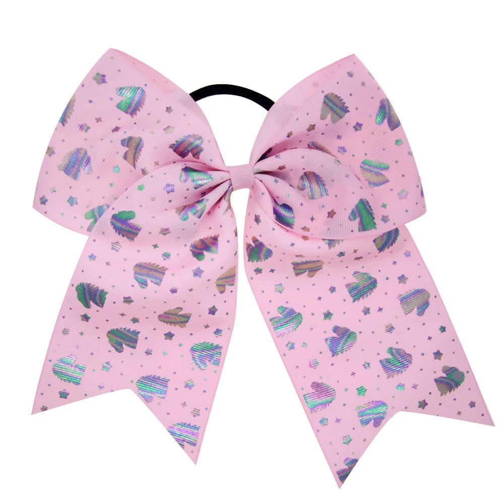 Click here for Lsljs Children Girls Bow Heart Print Hair Hair Rop... prices
