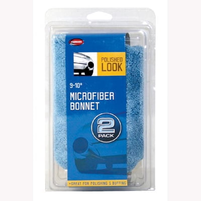 Carrand 40408 Microfiber Bonnet 9-10" 2 pc - Walmart.com