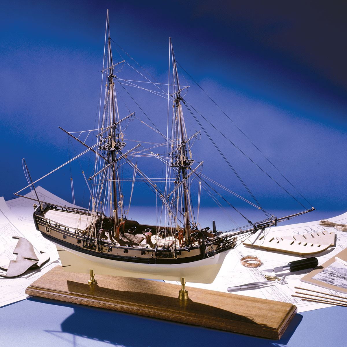 Model Shipways FAIR AMERICAN 14 GUN PRIV 1:48 SCALERecommended Paints ...