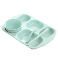 Wuztai Snack Boxes For Adults (Green), Snackle Box Container Reusable ...