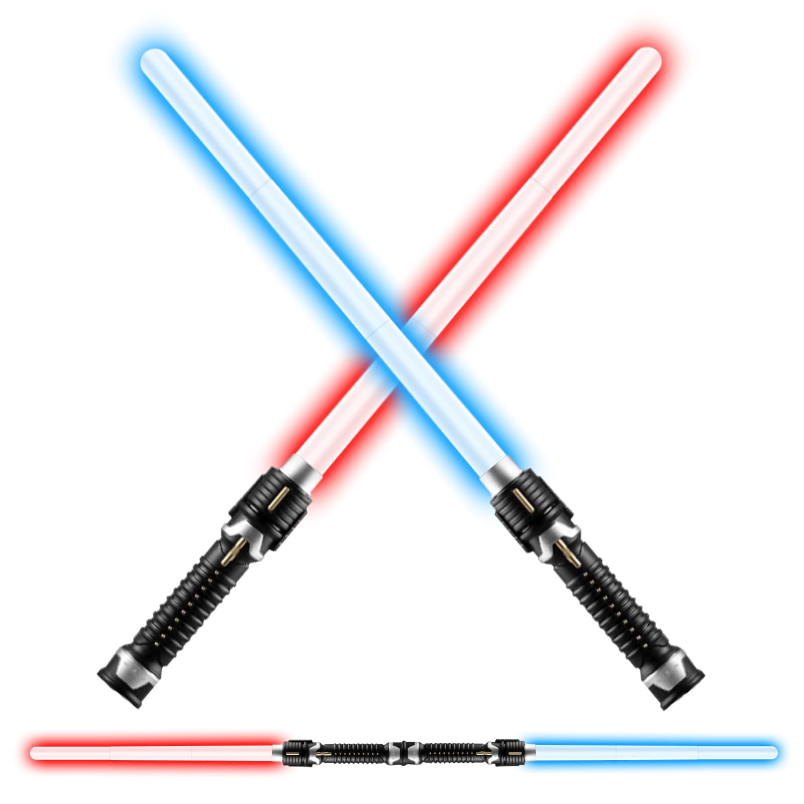 Light Saber Symee 2024 LED retráctiles, paquete de 2 unidades, para ...