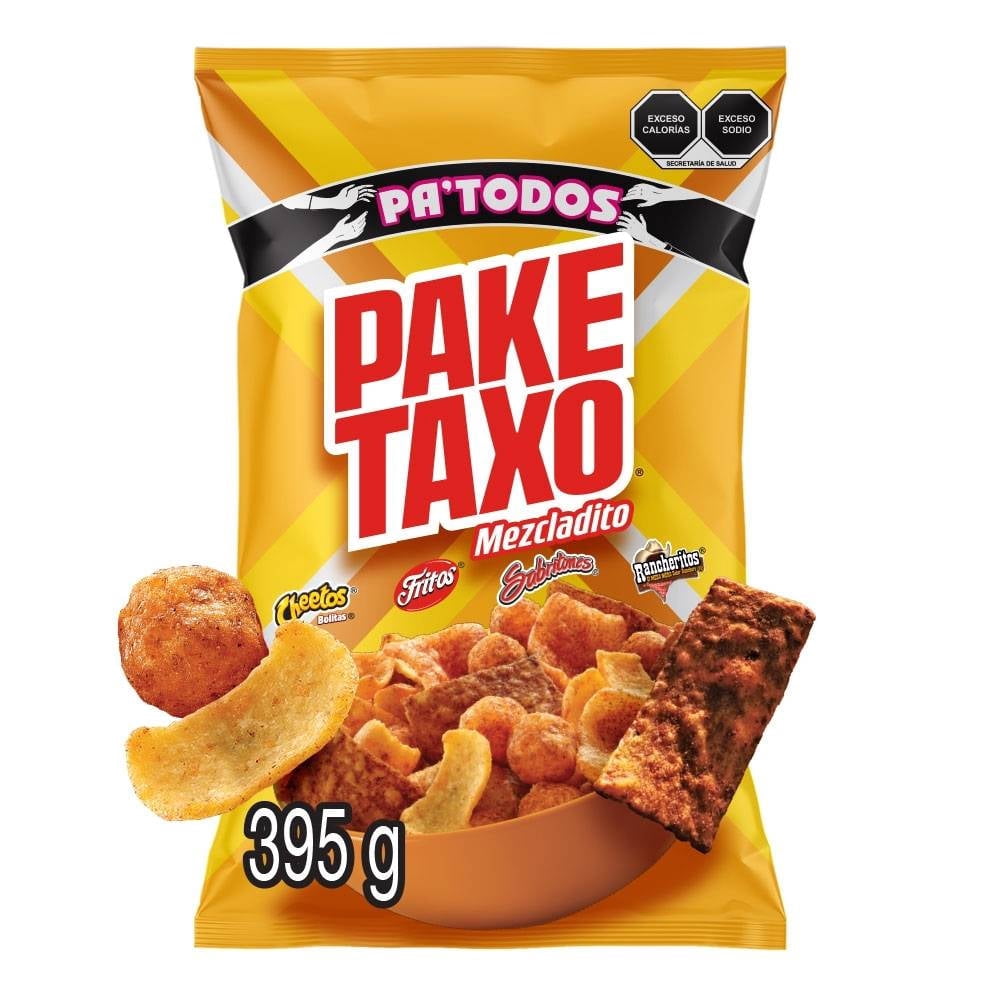 Botana surtida Paketaxo mezcladito sabor chile limón y queso 395 g ...