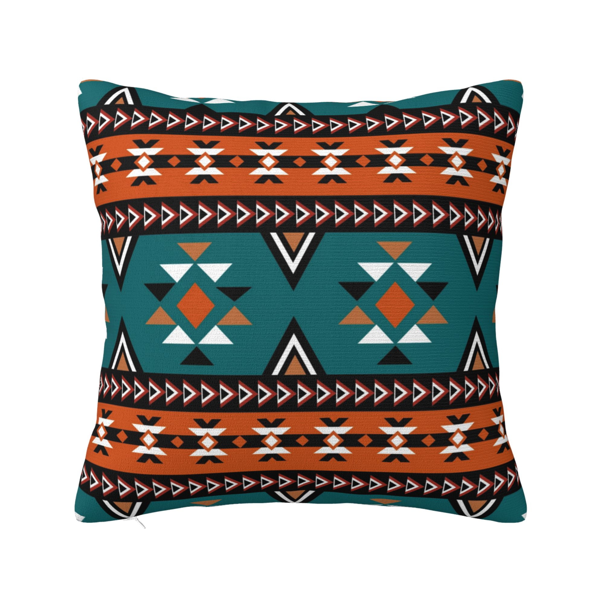ZICANCN Retro Southwestern Traditional Style Throw Pillow Covers, Bed ...