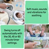 Ingenuity SimpleComfort Automatic Infant Swing, Multi-Direction ...