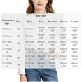 Ultrave Girls' Button-Down Shirt Embroidered Long Sleeve Shirts ...