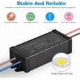 200 Floodlights 6000 Daylight White Illumination Device Super Bright ...