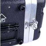 Crossrock Stackable 4U Rack Case, Shallow 14.25” Depth, Polyethylene ...