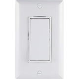 GE UltraPro Three-Way Grounding Paddle Switch, White, 15 Amps - 18233 ...