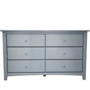 TOV Furniture Bushwick Wooden 6-Drawer Dresser - Walmart.com