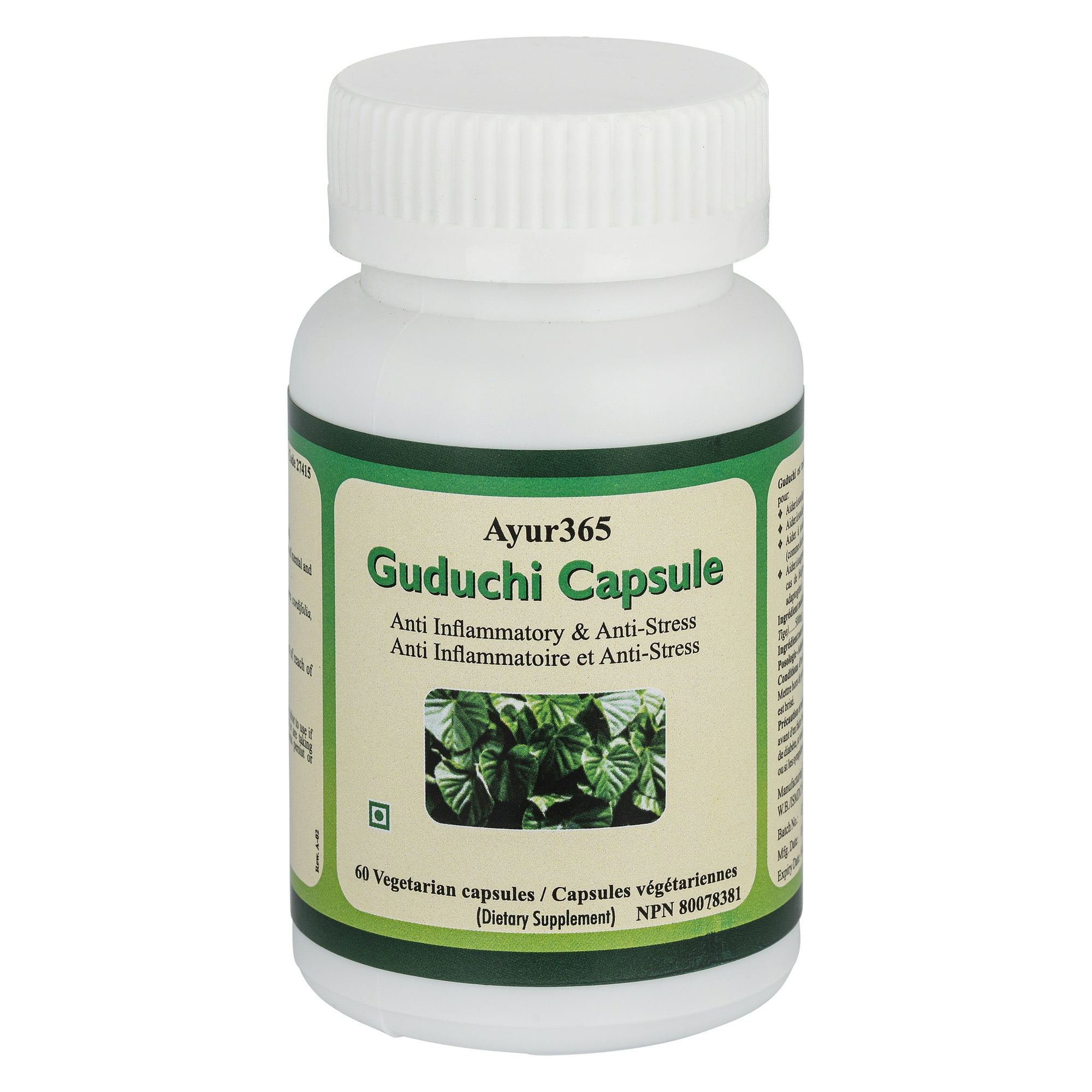 Click here for Ayur365 Guduchi Capsules 60 Count 60 Ct prices