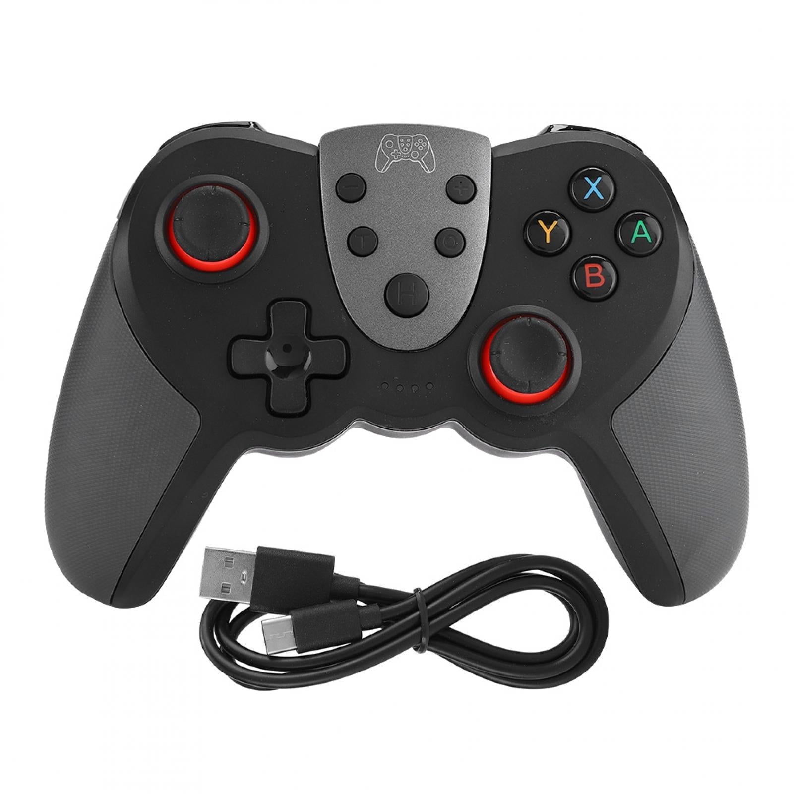 Gamepad, T17 ABS inalámbrico Bluetooth Gamepad para interruptor ...
