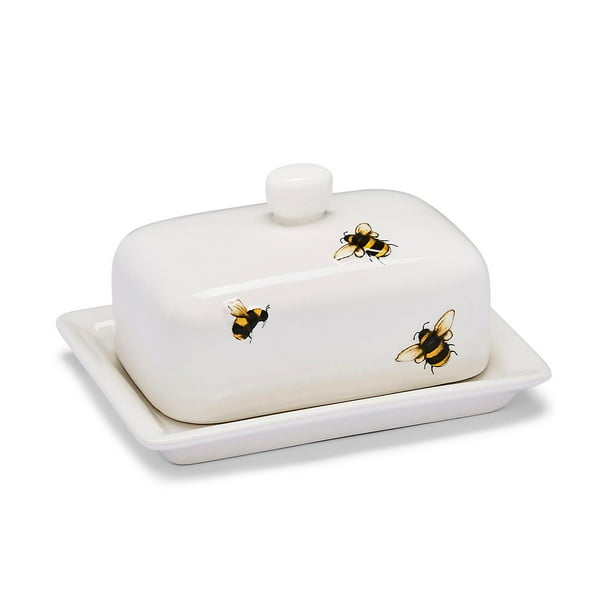 Cooksmart Bumble Bees Butter Dish - Walmart.ca