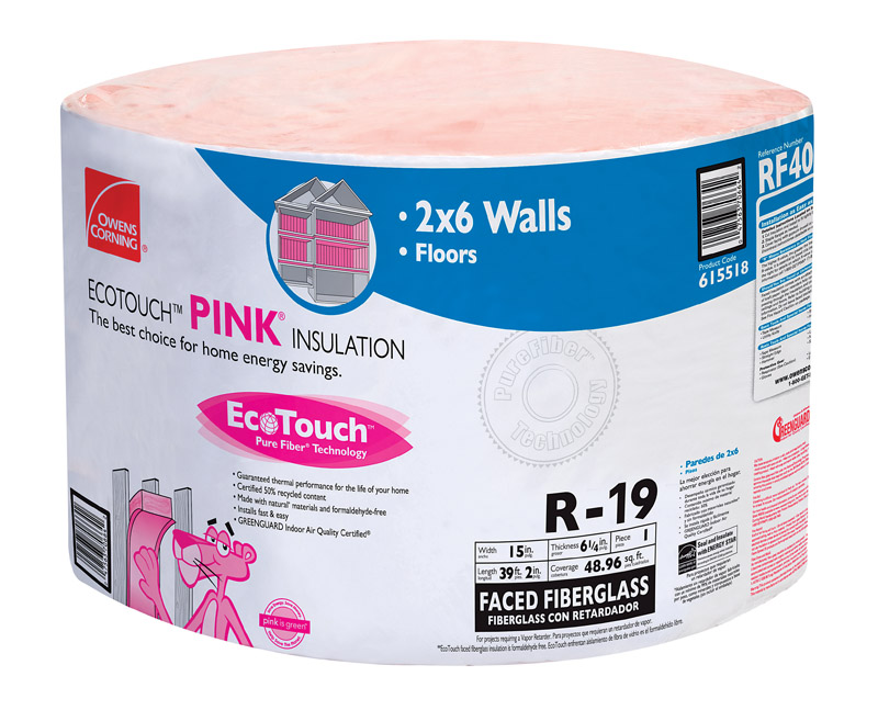 Owens Corning R30 Unfaced Fiberglass Insulation - Glass Designs
