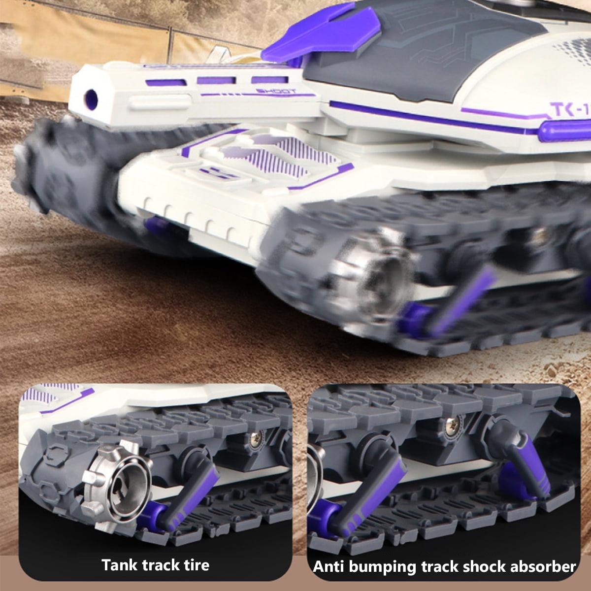 Buy MORIMA RC Tank Remote Control Battle Tank Military Tank Shoots with ...
