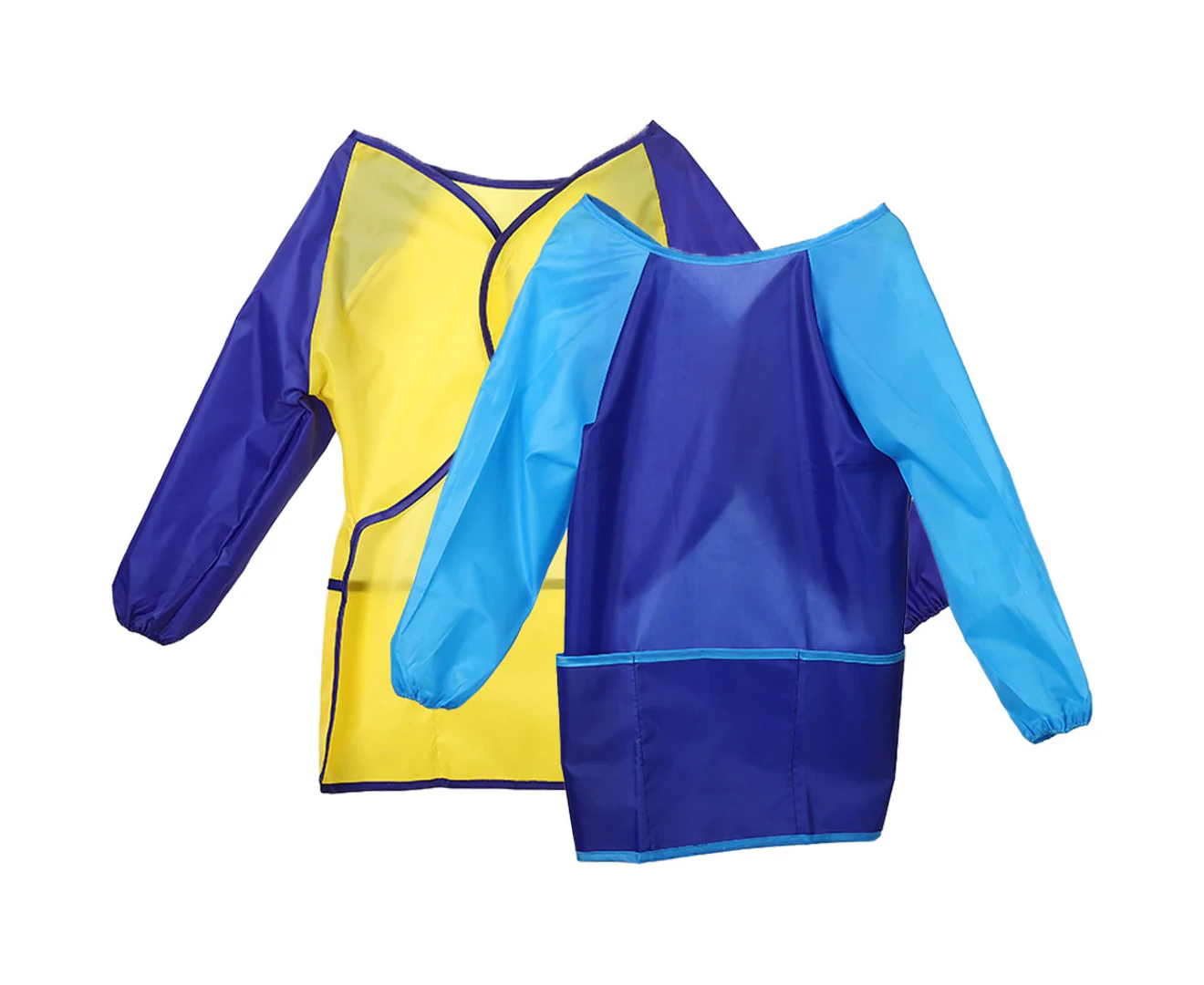 Paquete de 2 batas de arte para niños, bata impermeable para artistas ...