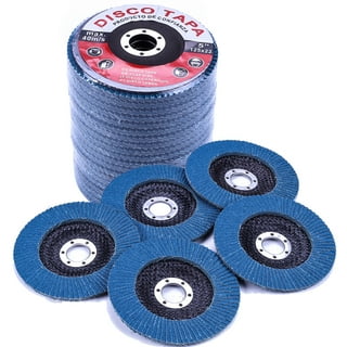 TIGER X Flap Disc, 4 1/2 in Angled, 40 Grit, 5/8 in - 11 Arbor ...