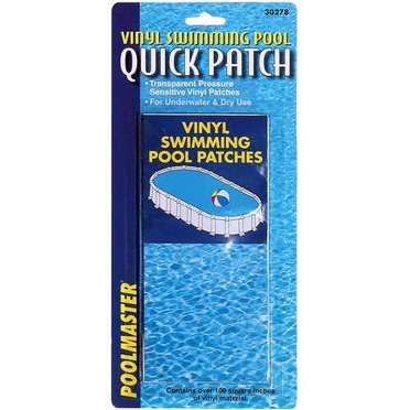 Poolmaster Vinyl Swimming Pool Quick Patches, 3-Inch by 3-Inch ...