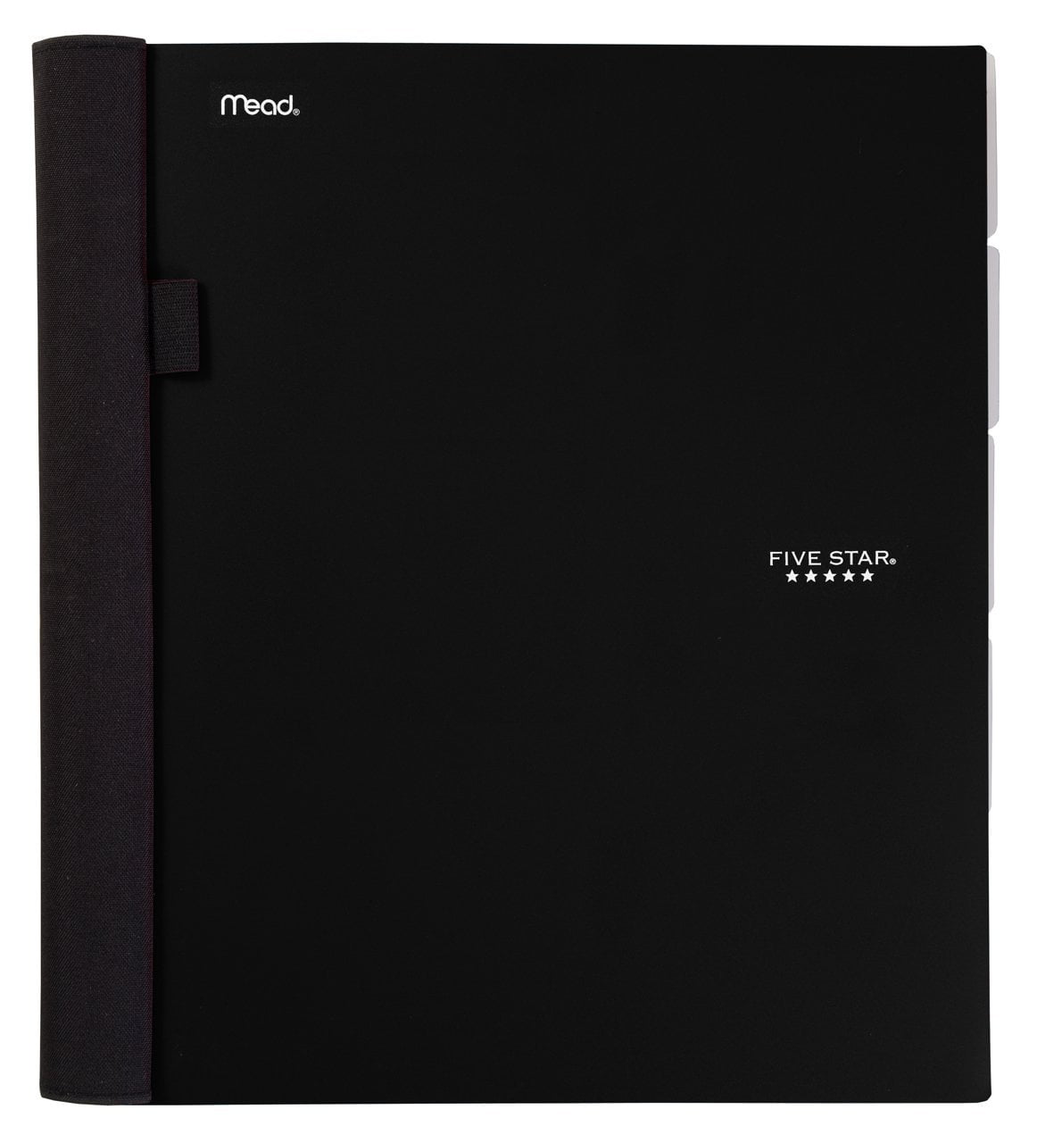 Five Star Advance Notebook, 5-Subject, 200-Count, College Ruled, Black ...