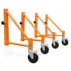 Pro-Series 18 inch Scaffolding Outriggers with Casters - 4 Piece Set ...