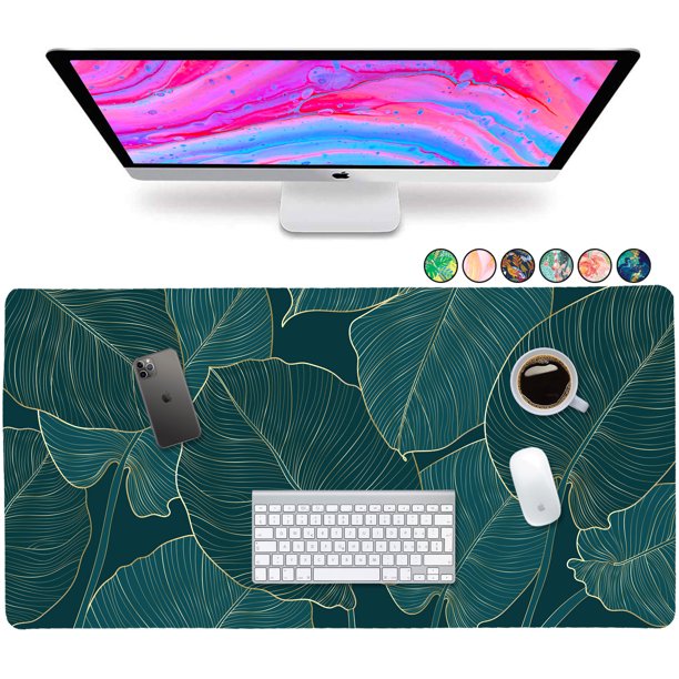 French Koko Large Mouse Pad Long Desk Mat Keyboard Pad Protector Pretty ...