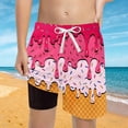shoper Boys Swim Trunks with Compression Liner, Toddler Swimsuit Kids ...