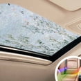 Sage Green Trees Privacy Window Film, Decorative Stained Glass Window ...
