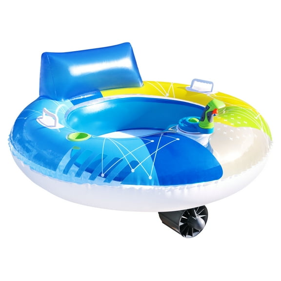 Banzai Motorized Inflatable Pool Float Cruiser Water Float with ...