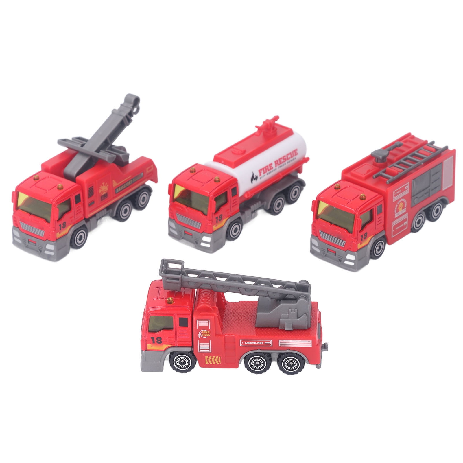 Click here for Ccdes Fire Truck Model  Pull Back 4pcs 1:32 Educat... prices