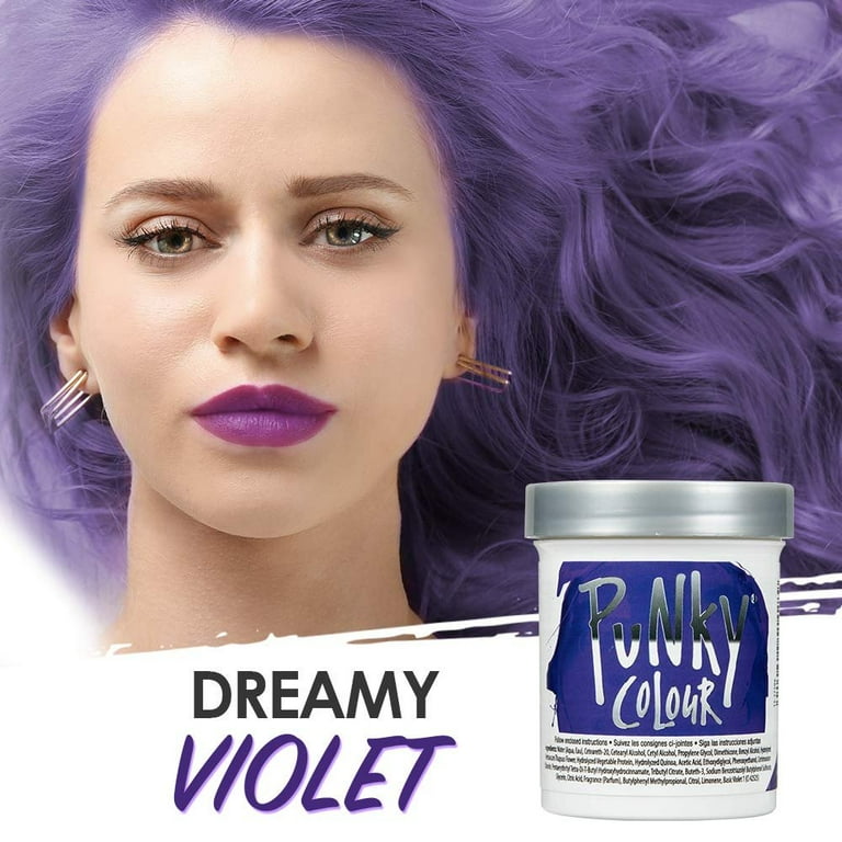 Violet Colour Hair