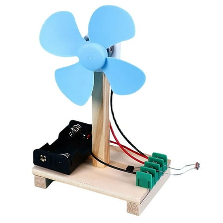 DIY Electric Fan Model Toys Scientific Knowledge Games Educational Mini ...