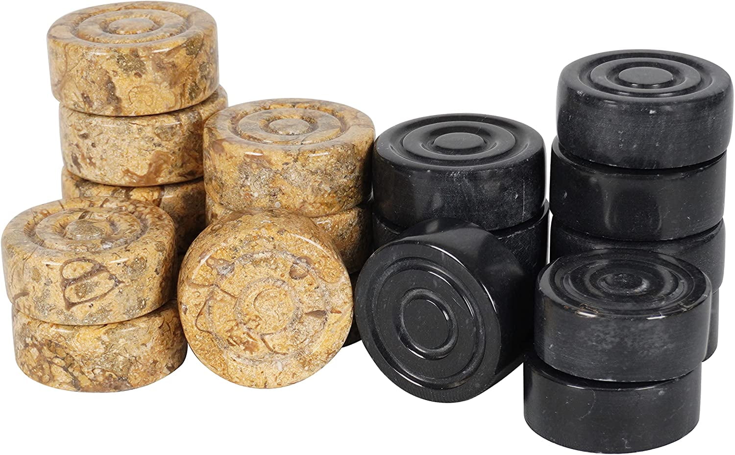 RADICALn Marble Big Board Games Complete Checker Figures - Suitable for ...