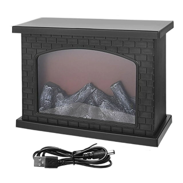 Realistic Flame Effect Led Fire Lamp – Battery Operated & Usb ...