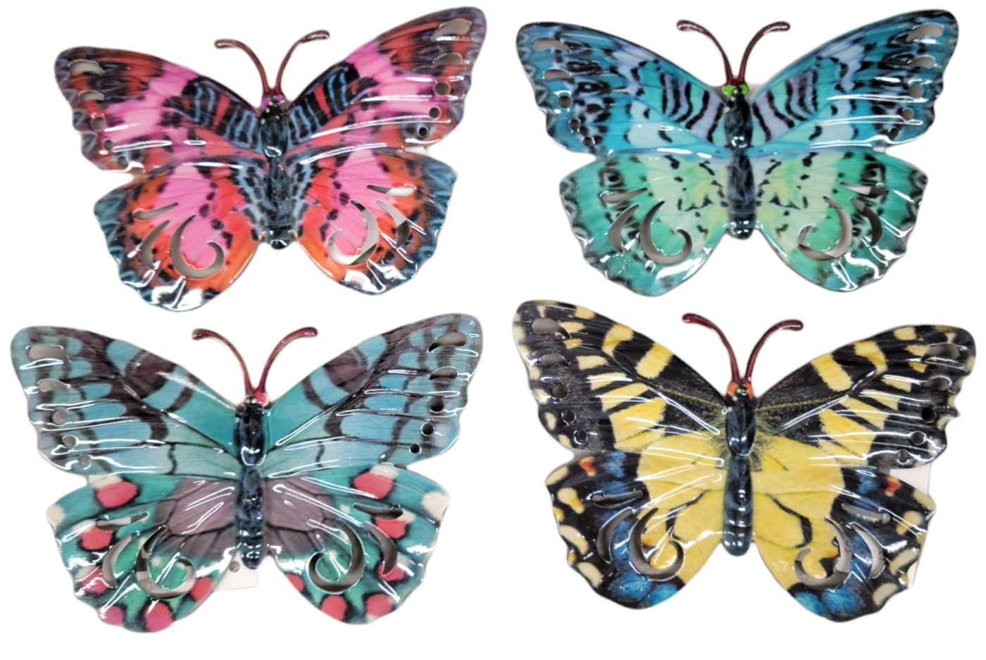 Giftcraft 4 Piece Butterfly Set - Walmart.com