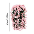 Artificial Hanging Flower 25In, Realistic Vine Drooping Plant, for ...