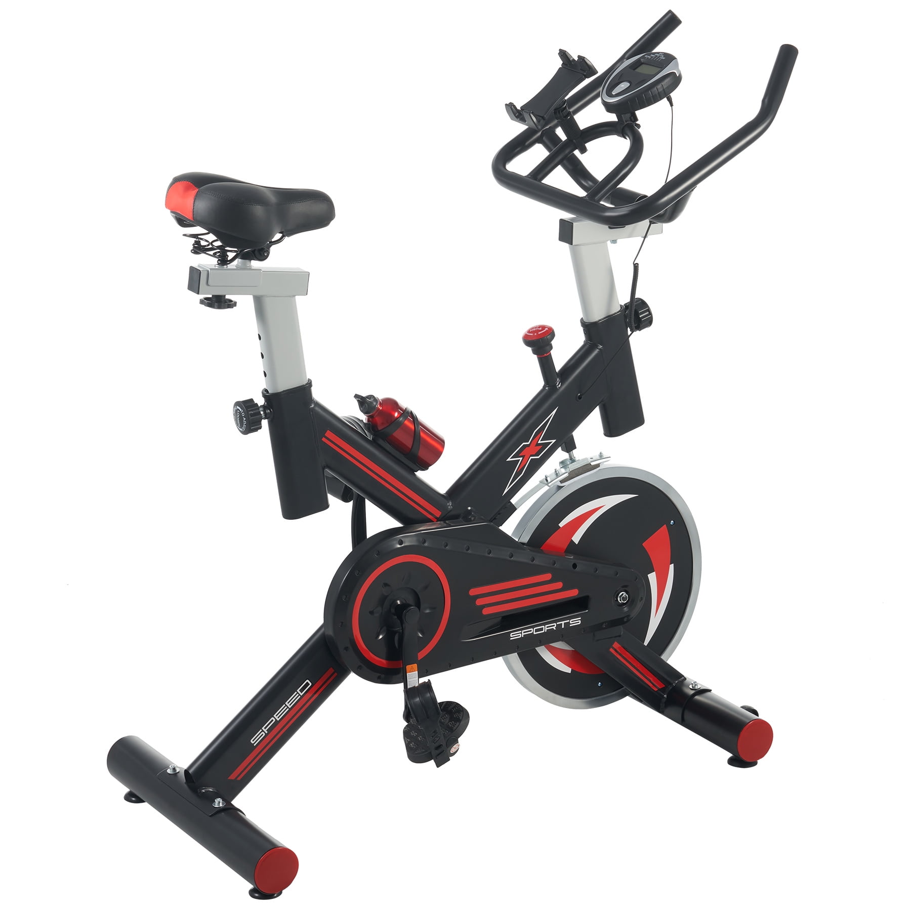 Bestco Stationary Exercise Bike Indoor Workout Gym Cycling Fully ...