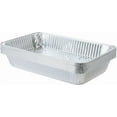 Aluminum Deep Foil Pans Full Size, Large Disposable Roasting & Baking ...