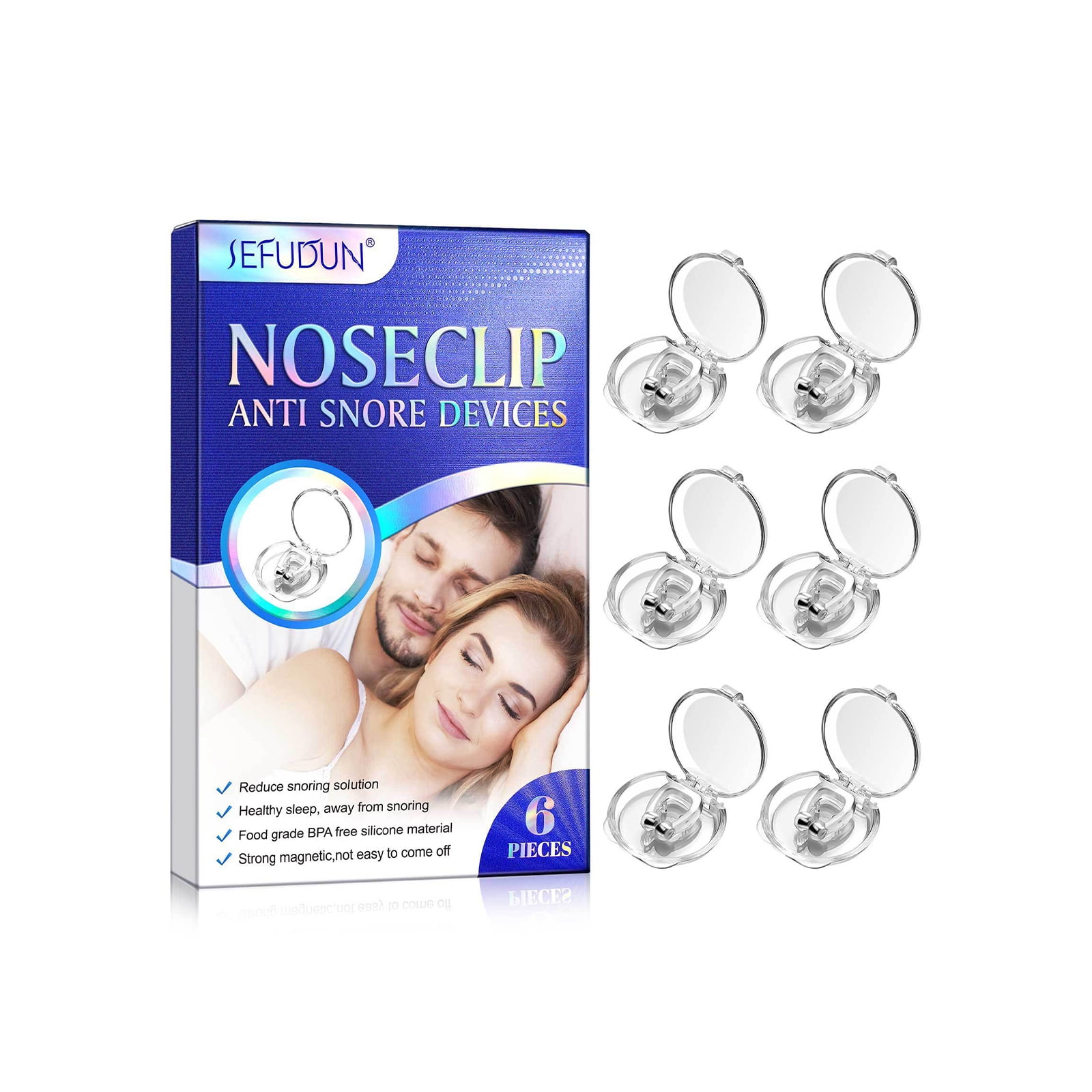 Click here for Ronshin Men Women Silicone Anti Snoring Nose Clip... prices