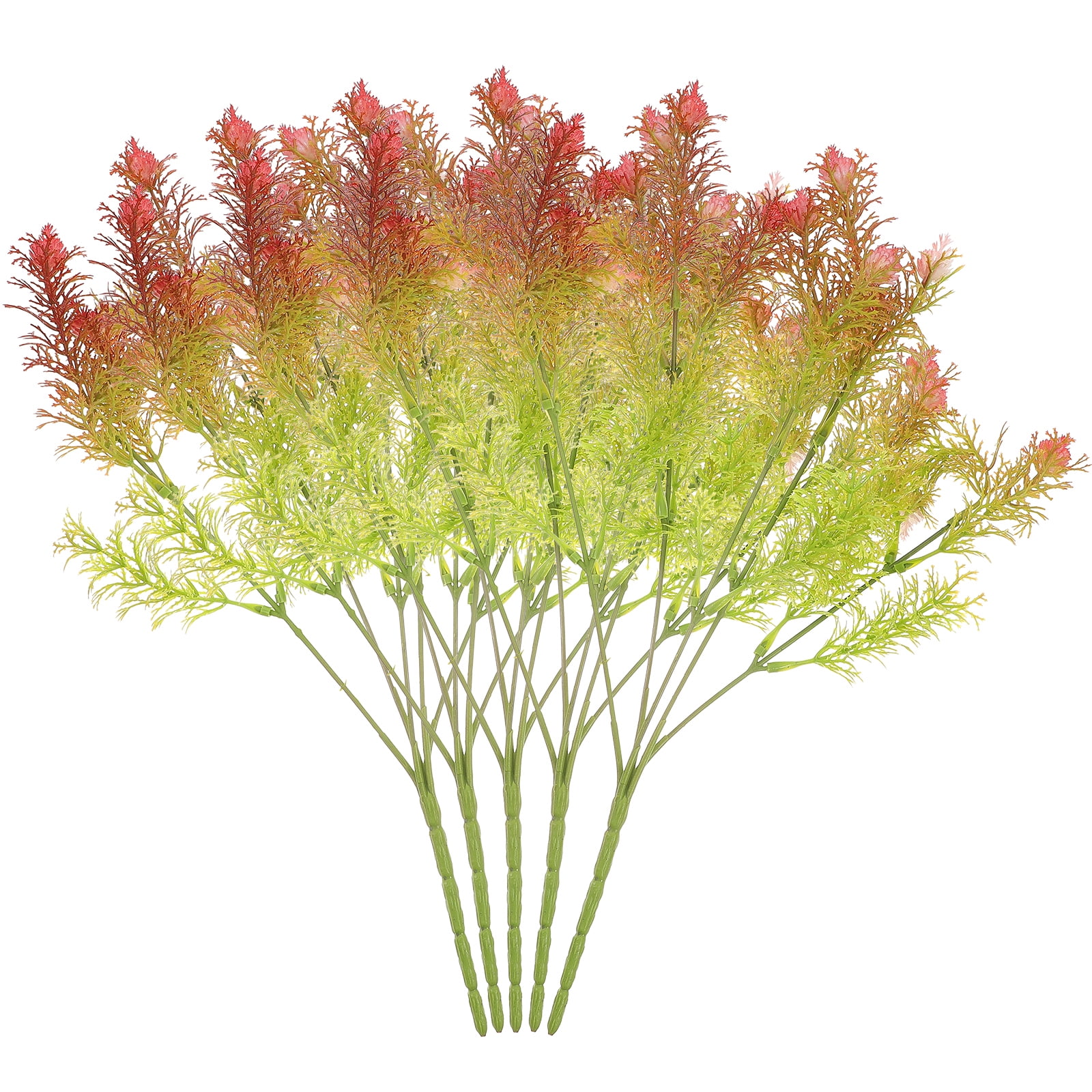 5Pcs Artificial Plants Lifelike Real Touch Plant Artificial Stem Faux ...