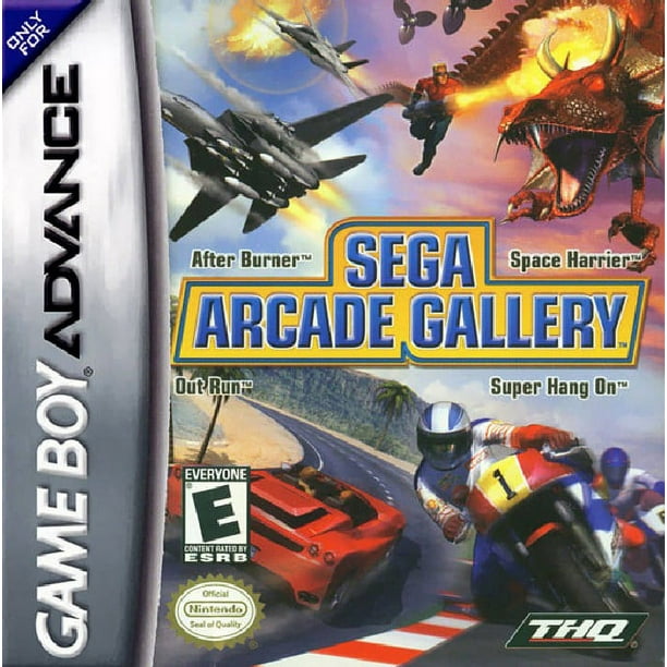 Restored SEGA Arcade Gallery (Nintendo Game Boy Advance, 2003) GBA ...