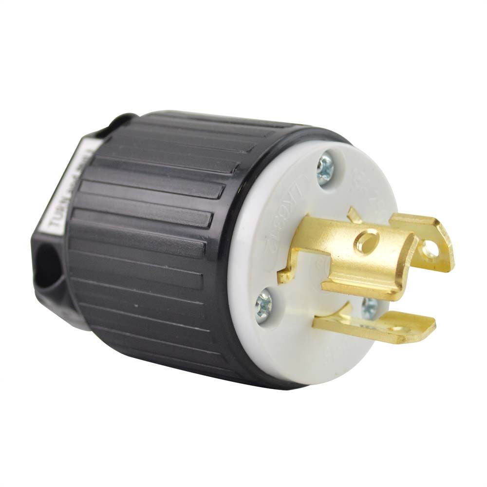 Superior Electric YGA027 Twist Lock Electrical Plug, 3P 15A 250V - NEMA ...