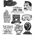 StampersA Cling Stamp THoltz Eclectic Adverts - Walmart.com