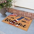 CoreLiving Patriotic Door Mat 250 Anniversary USA Merchandise Fourth of ...