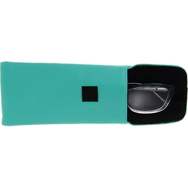 Slip In Eyeglass Case Soft Squeeze Top Pouch For Women Men, Medium To ...